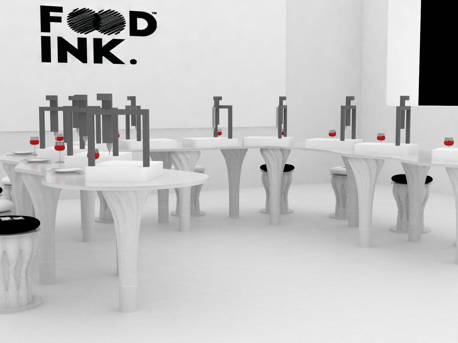 FOOD INK – 3D PRINTING FOOD RESTAURANT - Mamou-Mani