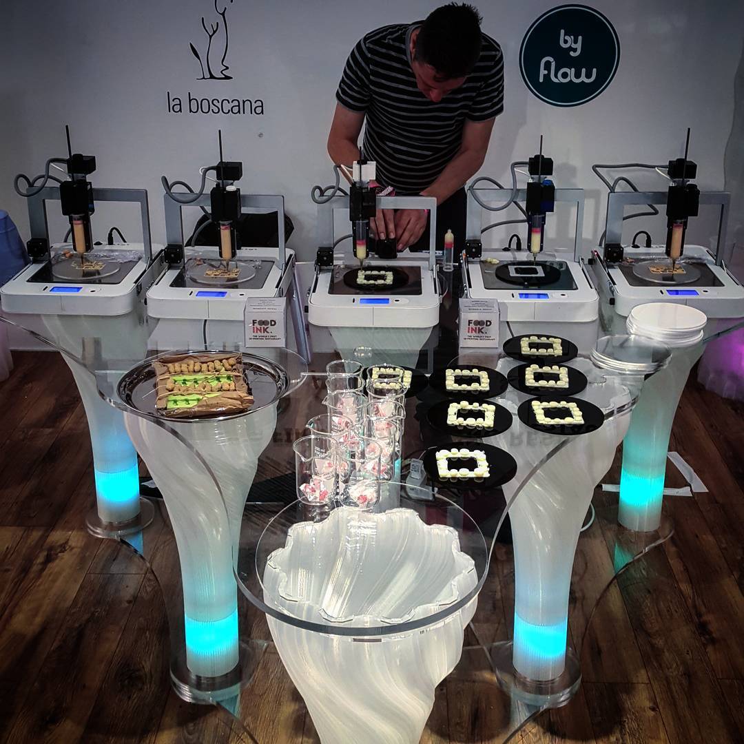 FOOD INK – 3D PRINTING FOOD RESTAURANT - Mamou-Mani